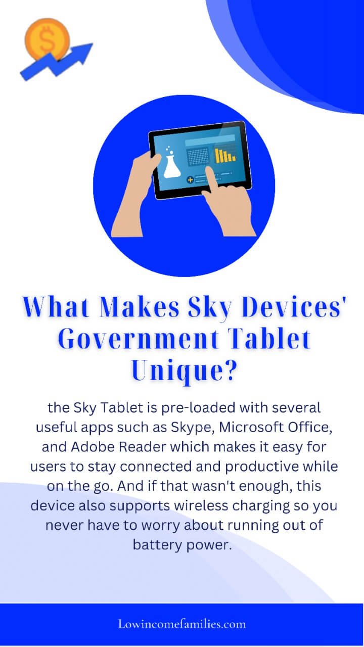 Get A Free Sky Devices Government Tablet Today! | Low Income Families